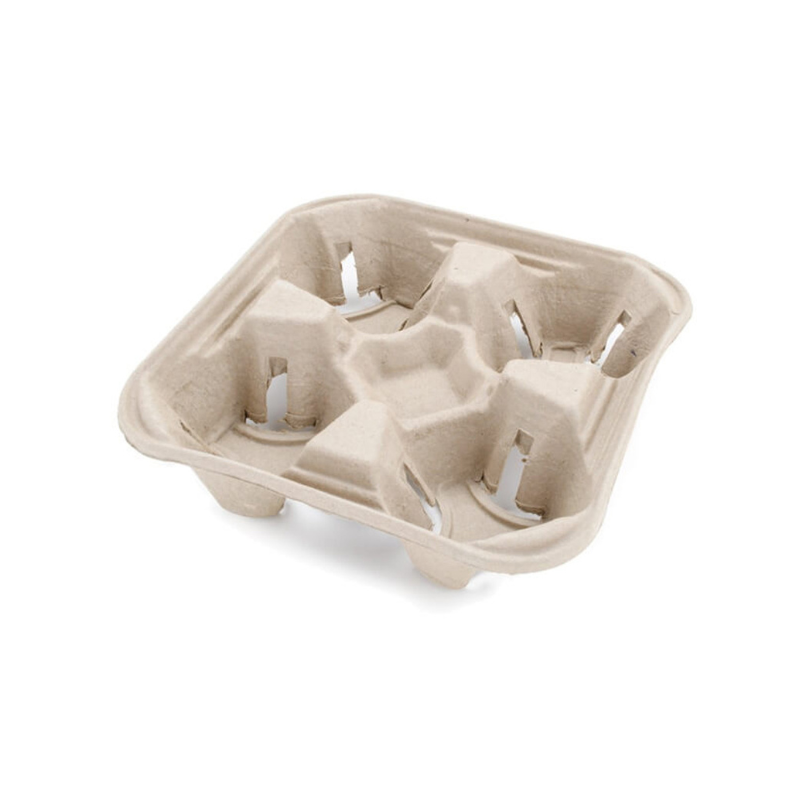 4-Cup Drink Carrier – Silverline