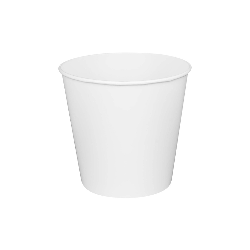 Large White Paper Food Bucket – Silverline